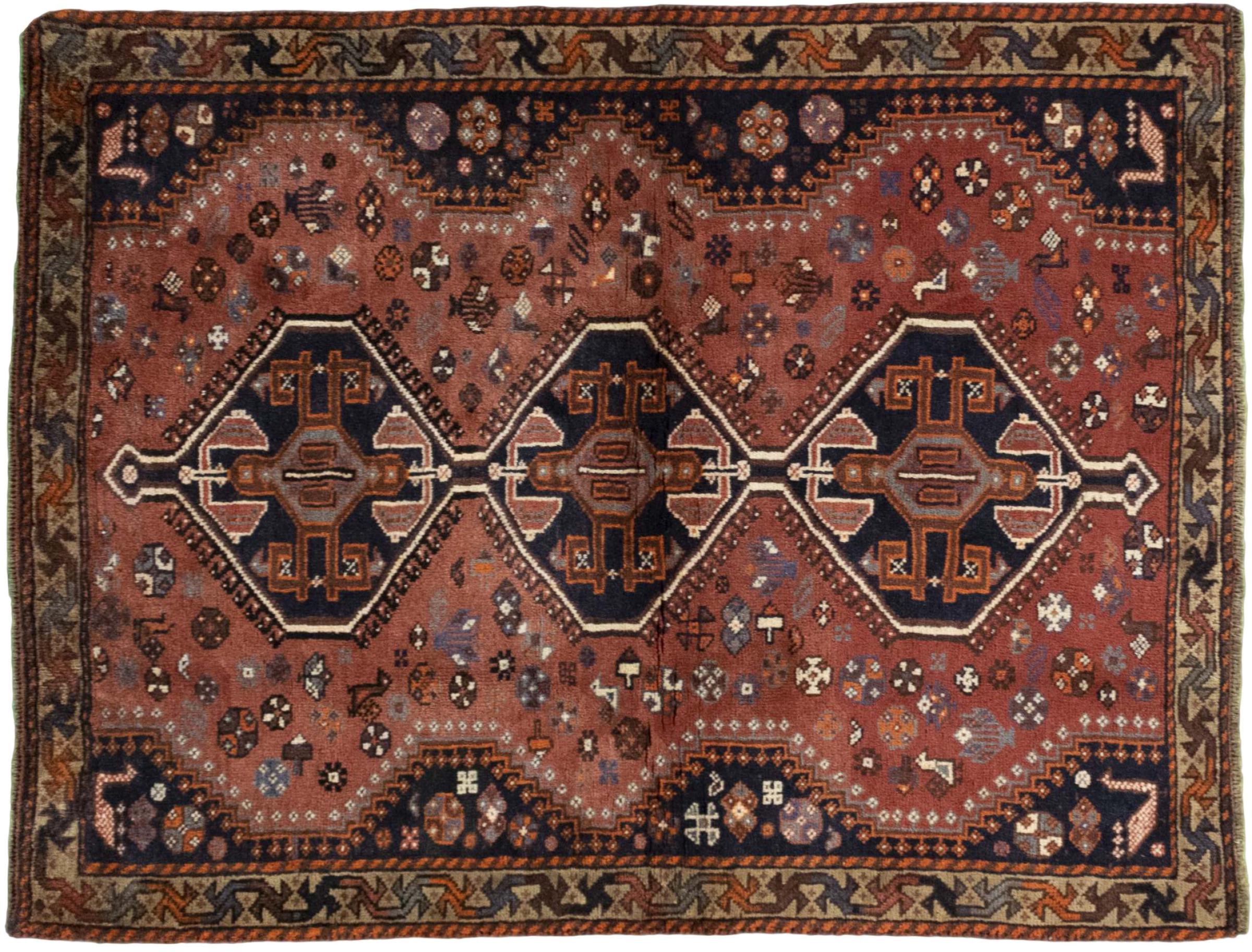 Shiraz 157x121 No168779 | UniqRugs: Oriental Rugs in 180x120